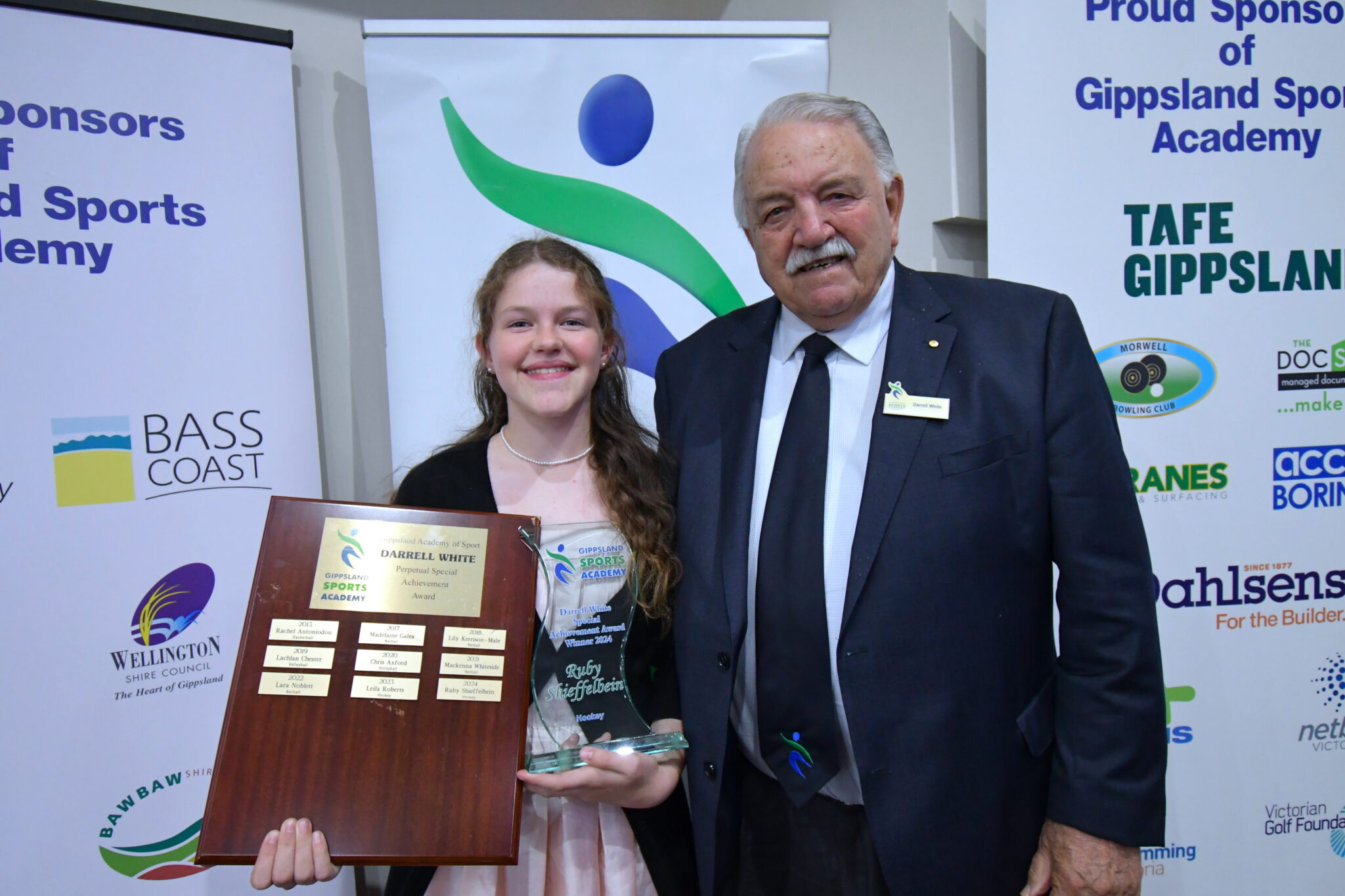 Darrell White Award - Gippsland Sports Academy